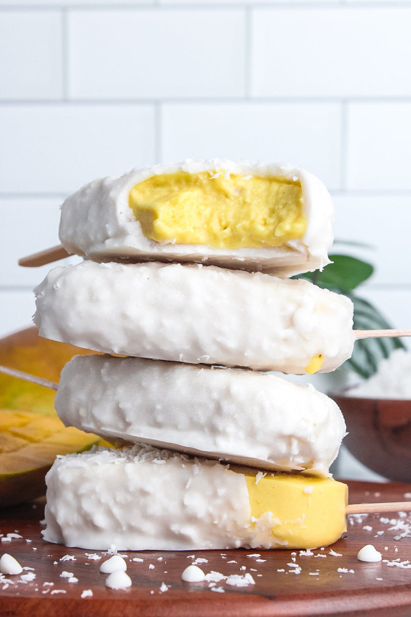 Mango Coconut Ice Cream Bars – Edward & Sons Trading Co.