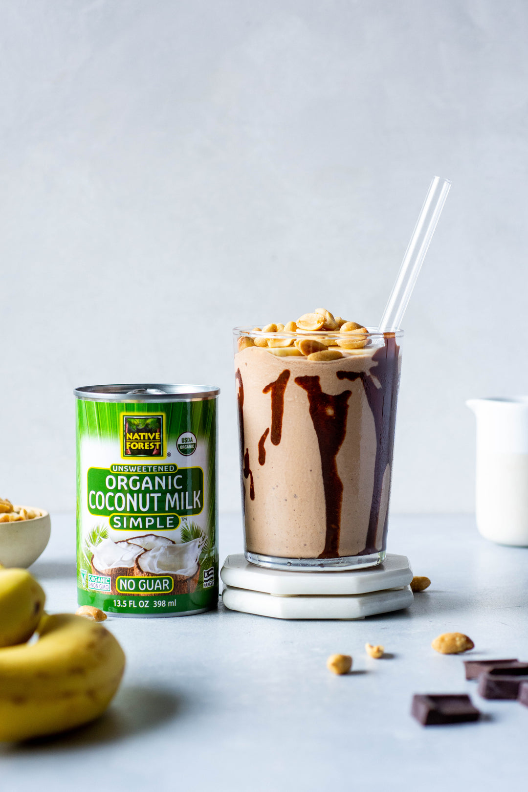 Chocolate Peanut Butter Power Smoothie – Edward & Sons Trading Co.