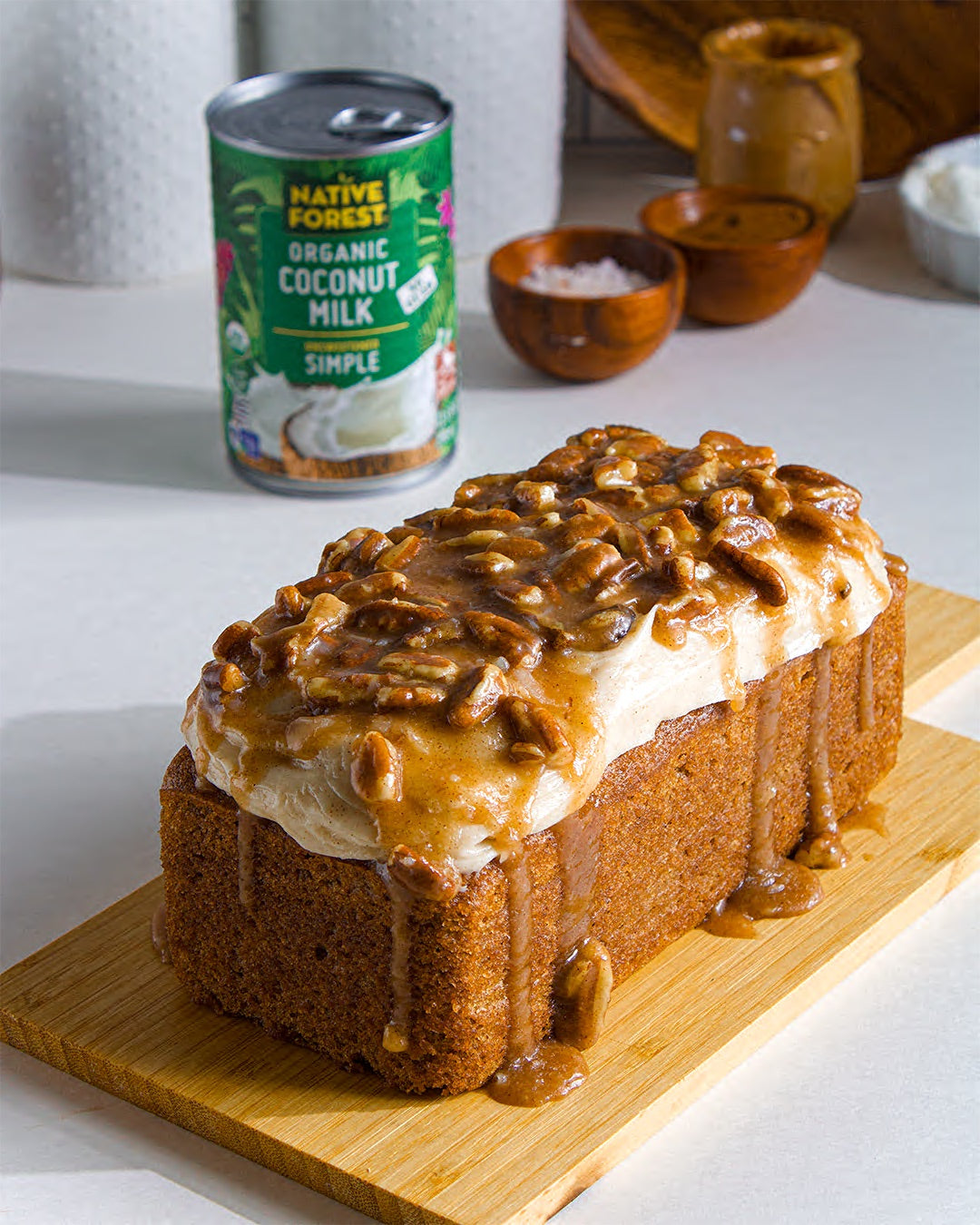 Dairy-Free Pecan Pie Loaf – Edward & Sons Trading Co.