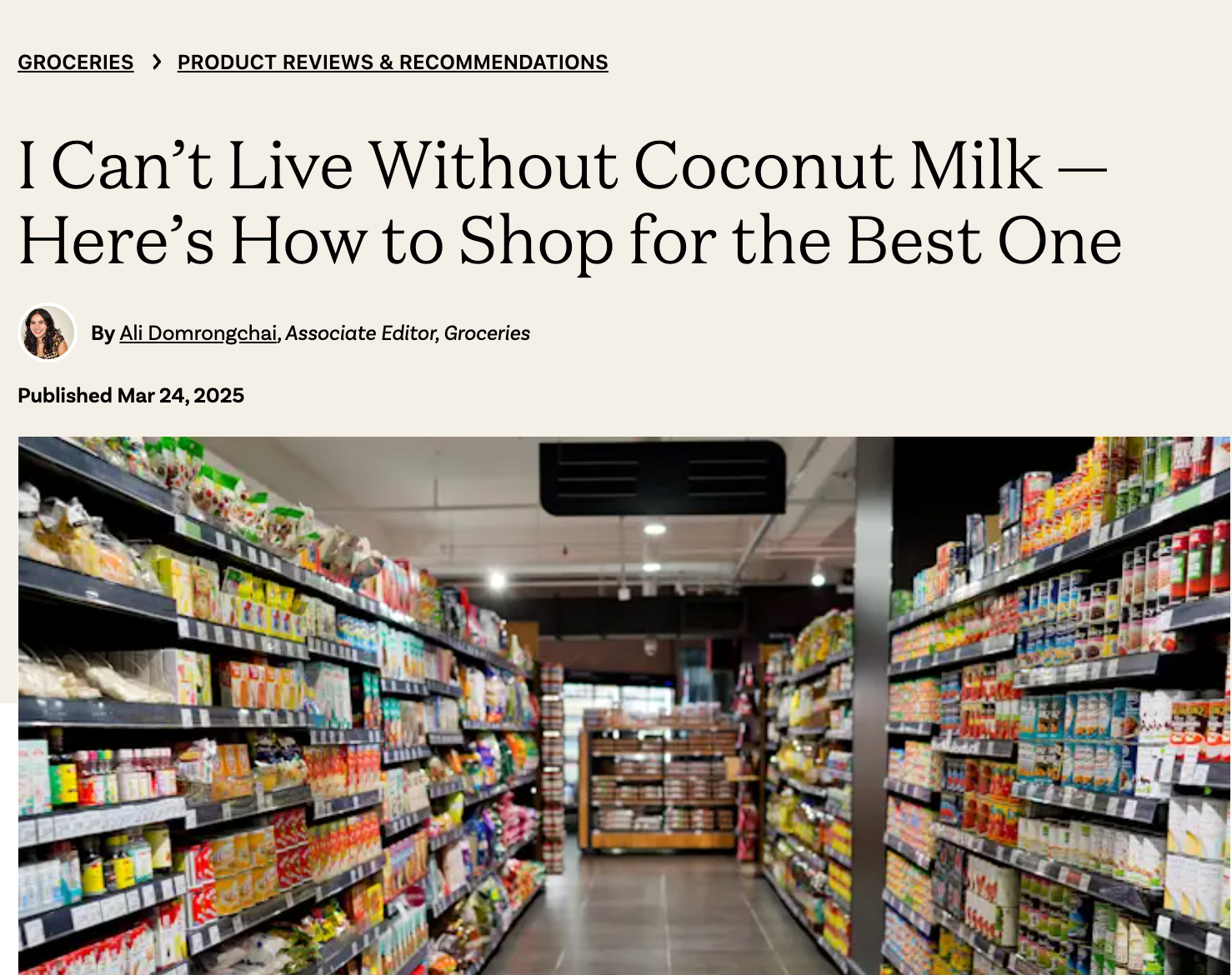 I Can’t Live Without Coconut Milk — Here’s How to Shop for the Best On ...