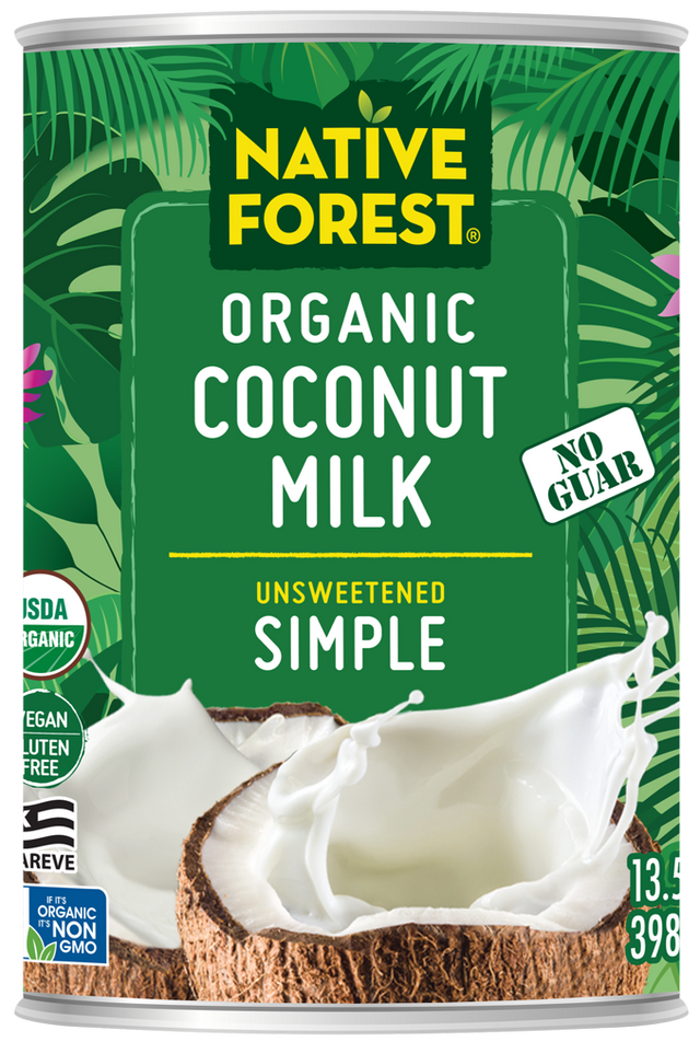 Native Forest® Organic Unsweetened Simple Coconut Milk – Edward & Sons ...