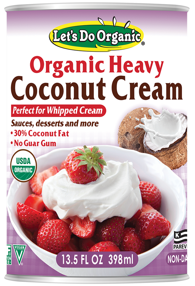 Let's Do Organic® Organic Heavy Coconut Cream – Edward & Sons Trading Co.